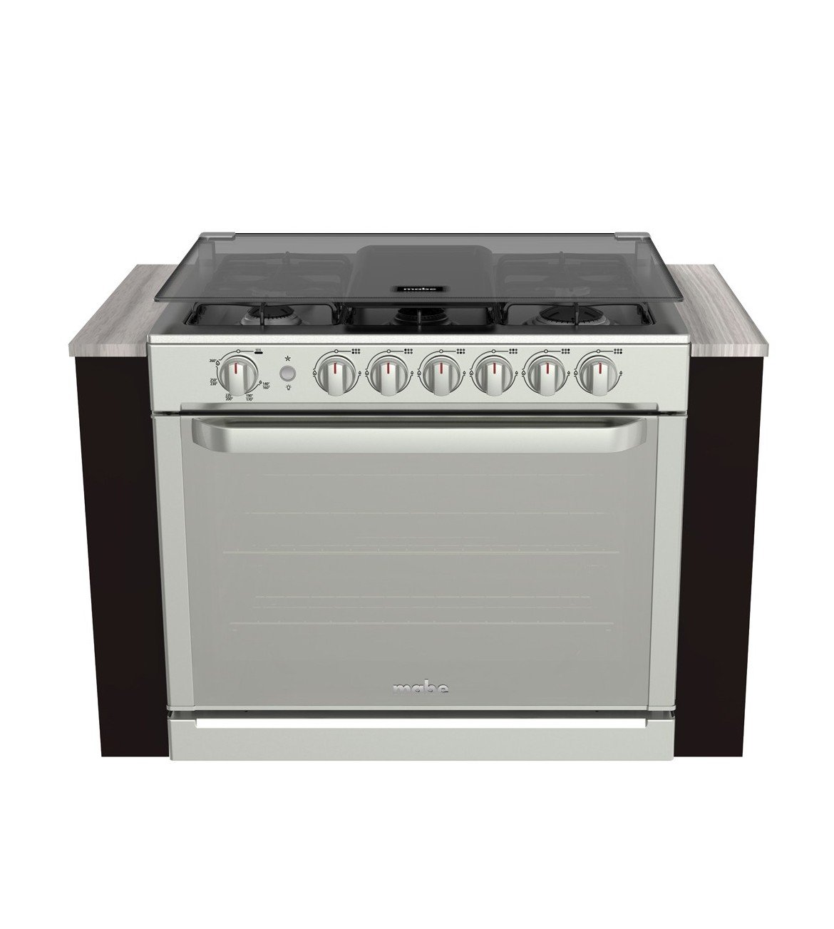 Estufa Empotrable Mabe 30" MA0C80300CI - Plata - ORT - Endomex