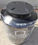ROTOMEX TINACO VERTICAL NEGRO 1100 LITROS